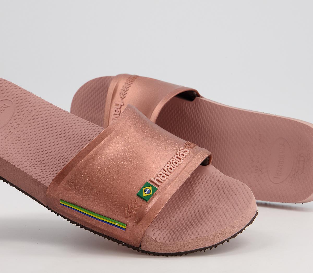 Havaianas Brasil Slides Crocus Rose - Women’s Sliders