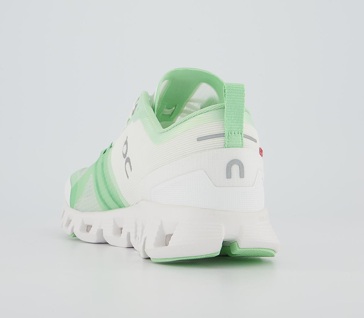 ON Cloud X Shift Trainers White Matcha F - Women's Trainers