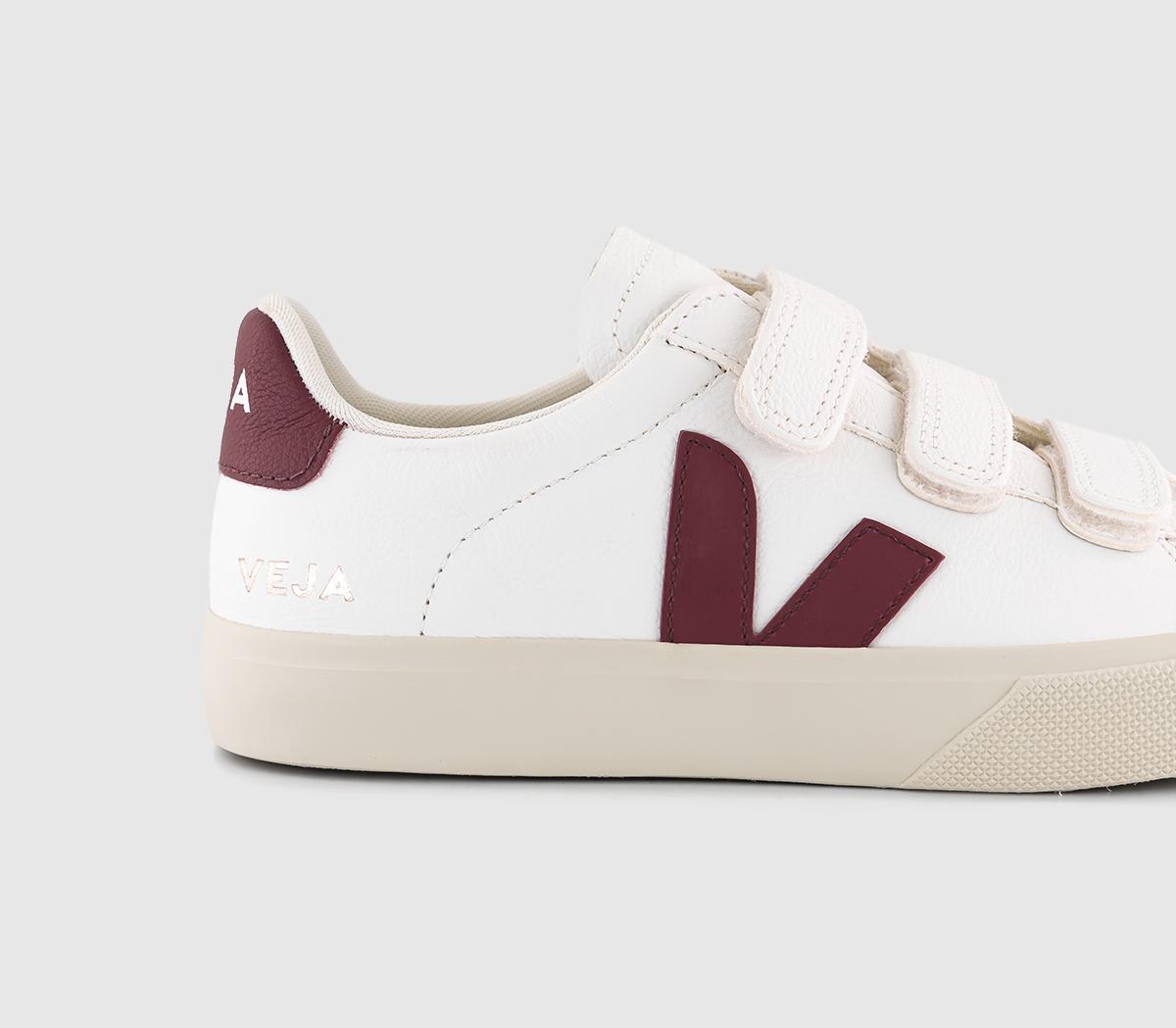 VEJA Recife Trainers Extra White Marsala F - Women's Trainers