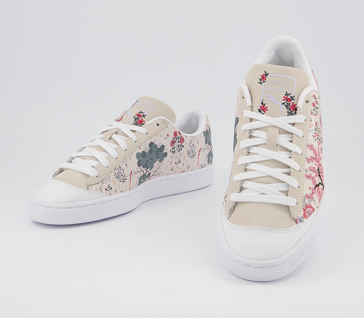 PUMA Basket Liberty Trainers Birch - Women's Trainers
