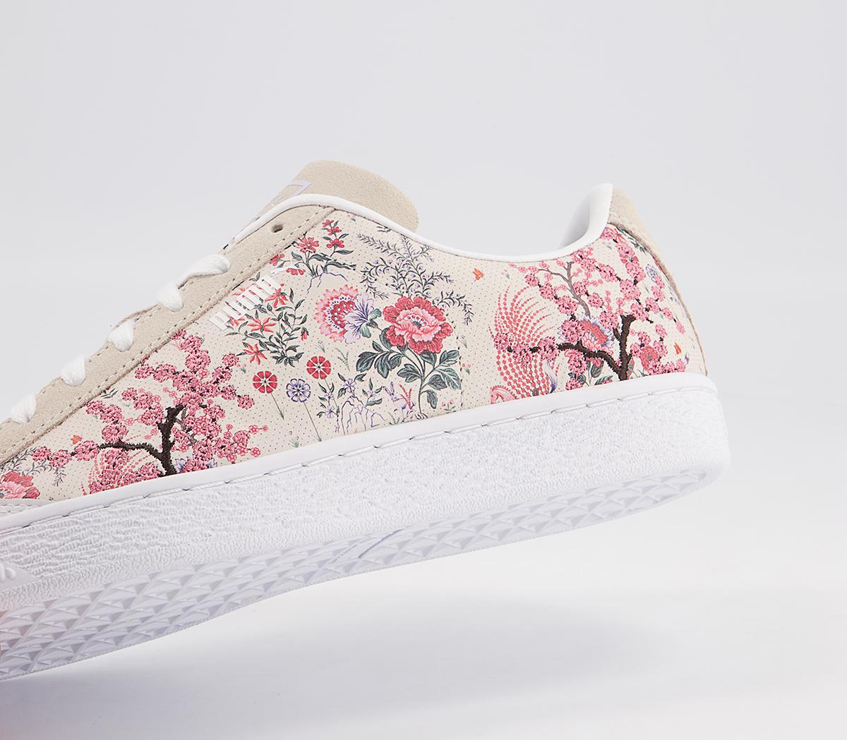 PUMA Basket Liberty Trainers Birch - Women's Trainers