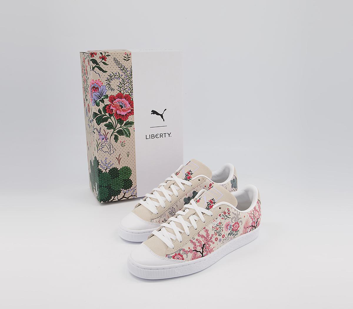 PUMA Basket Liberty Trainers Birch - Women's Trainers