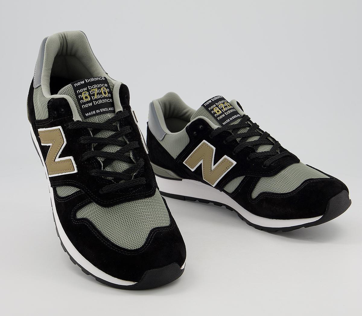 New Balance M670 Trainers Miuk Black Grey - Men's Trainers