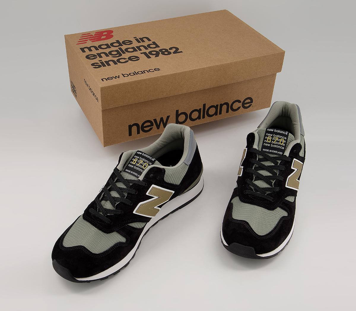 New Balance M670 Trainers Miuk Black Grey - Men's Trainers