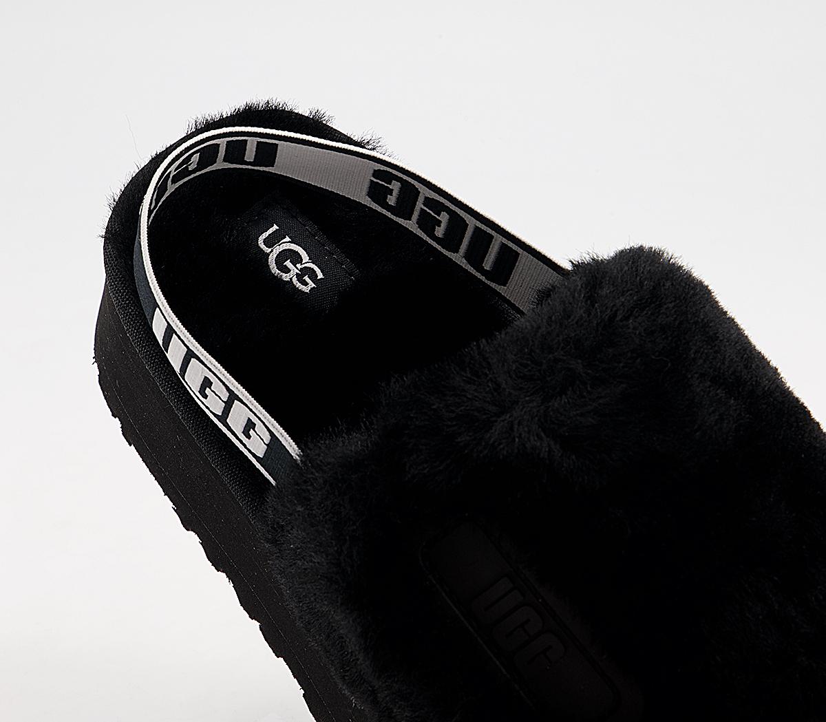UGG Disco Slides Black - Women’s Sandals