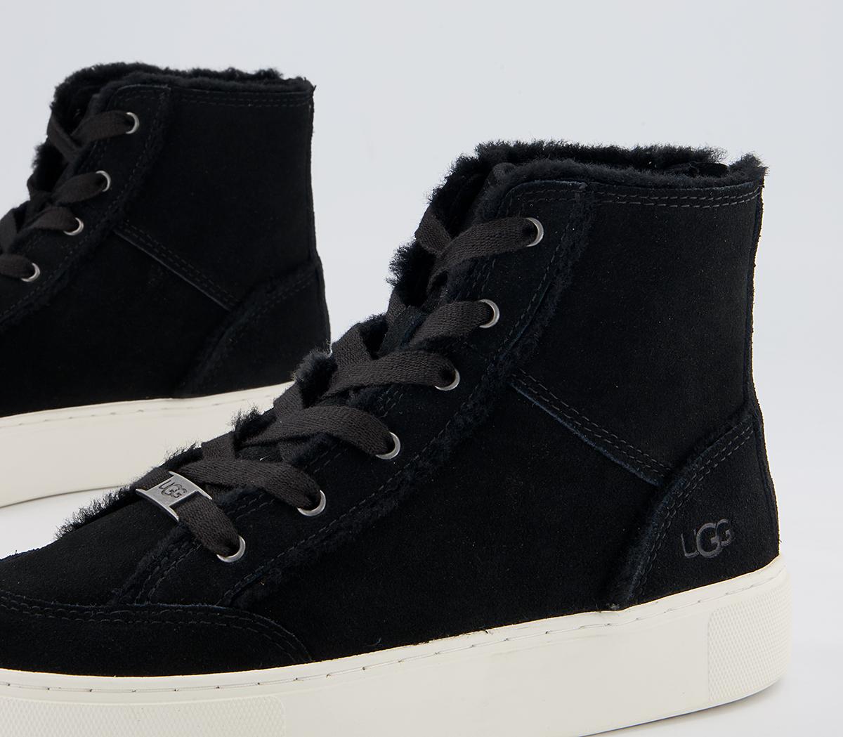 UGG Nuray High Top Trainers Black - Fashion Trainers