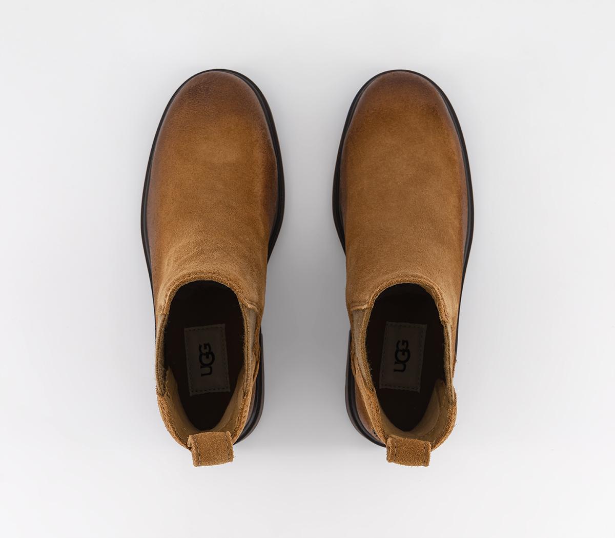 UGG Harrison Chelsea Boots Chestnut - Women's Ankle Boots