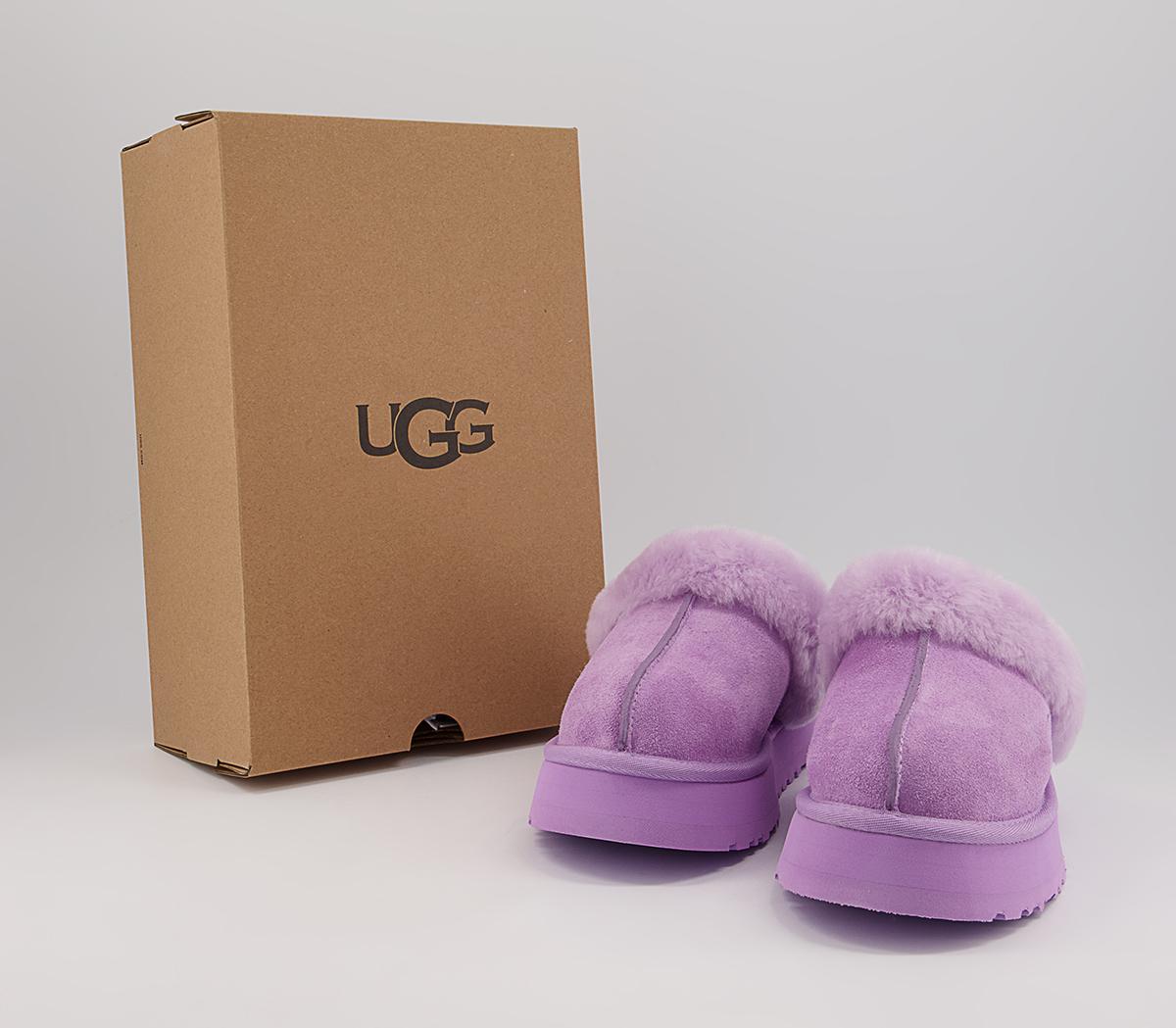 UGG Disquette Slippers Lilac Bloom - Flat Shoes for Women