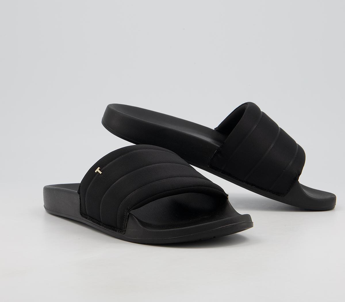 Ted Baker Paada Slides Black - Women’s Sandals