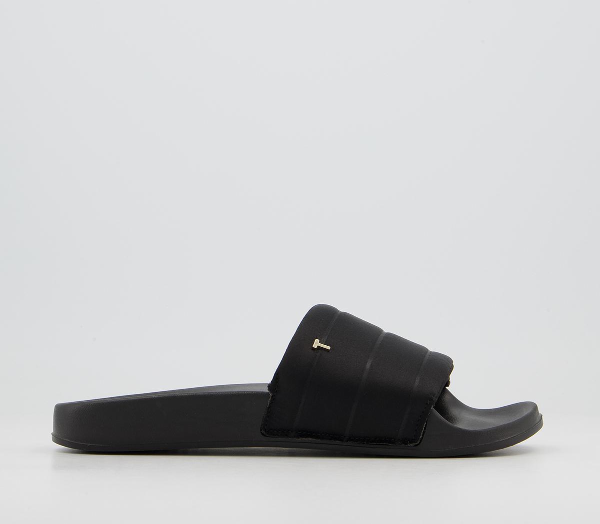 Ted Baker Paada Slides Black - Women’s Sandals