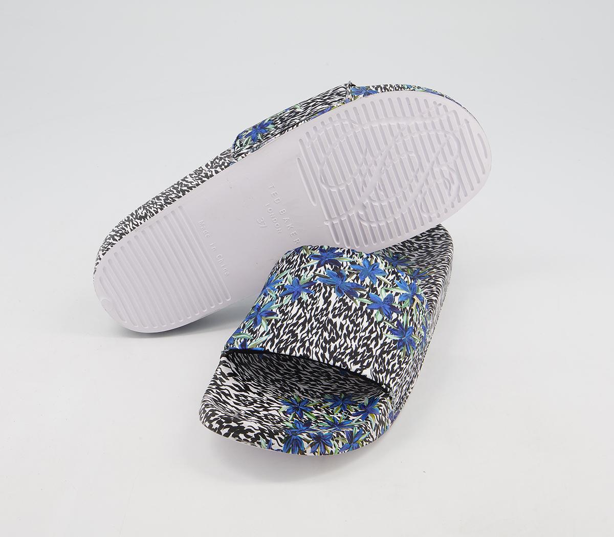 Ted Baker Paada Sliders Black Multi - Women’s Sandals