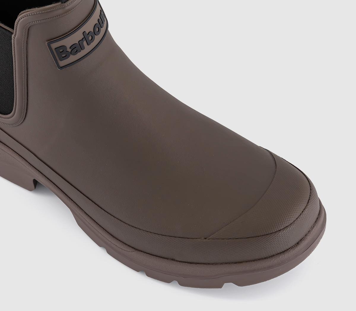 Barbour Nimbus Welly Boots Dark Sand - Men’s Boots