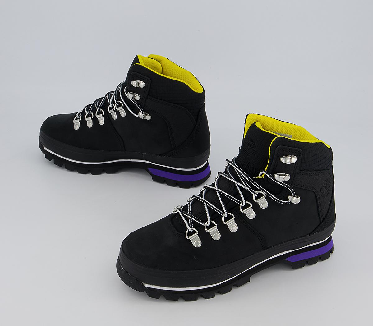 Timberland Euro Hiker Fl Boots Black - Women's Boots