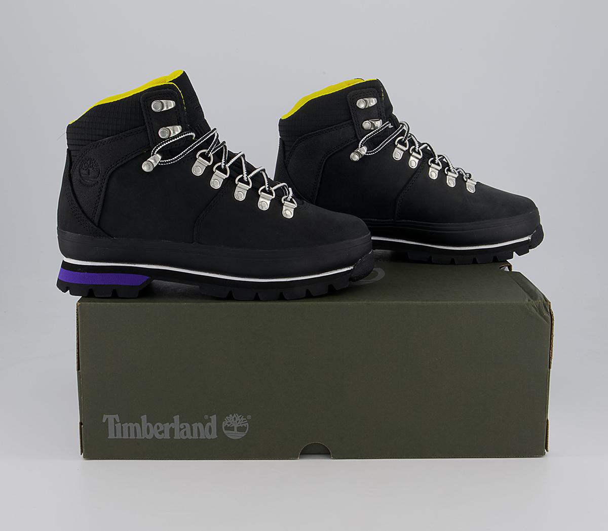 Timberland Euro Hiker Fl Boots Black - Women's Boots