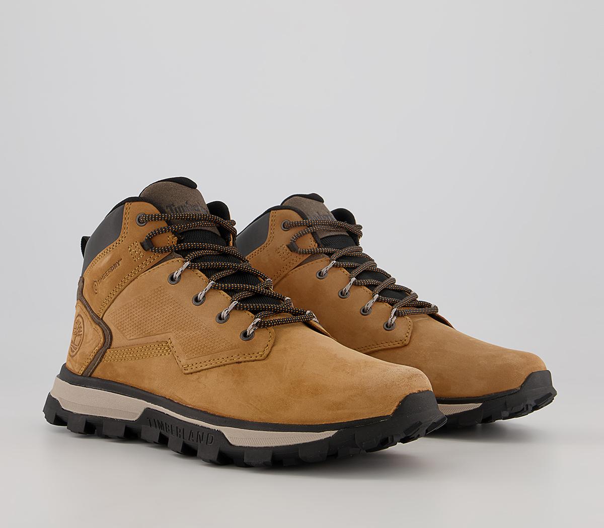 Timberland Treeline Mid Trekker Boots Wheat Nubuck - Men’s Boots