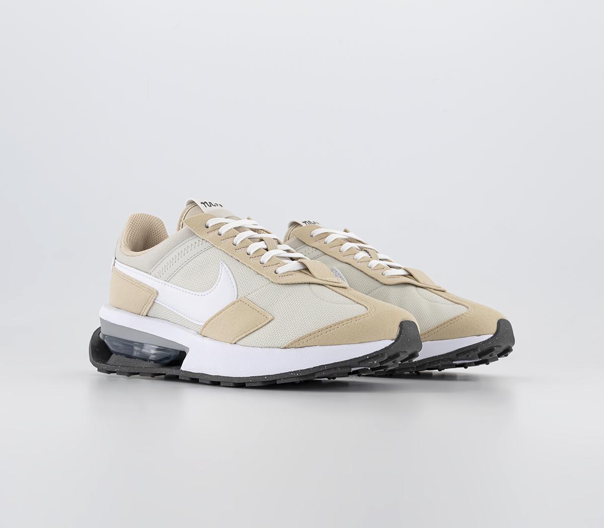 Nike Air Max Pre Day Trainers Light Bone White Sanddrift Iron Grey ...