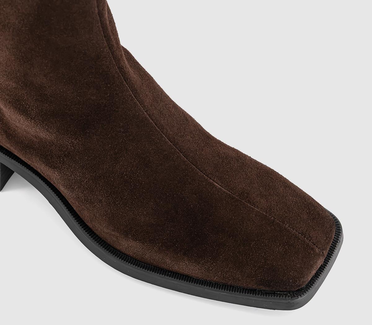 Vagabond Shoemakers Blanca Ankle Boots Java Suede - Women's Ankle Boots