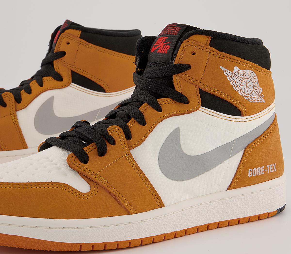 Jordan Air Jordan 1 Element Trainers Light Curry Cardinal Red Sail ...