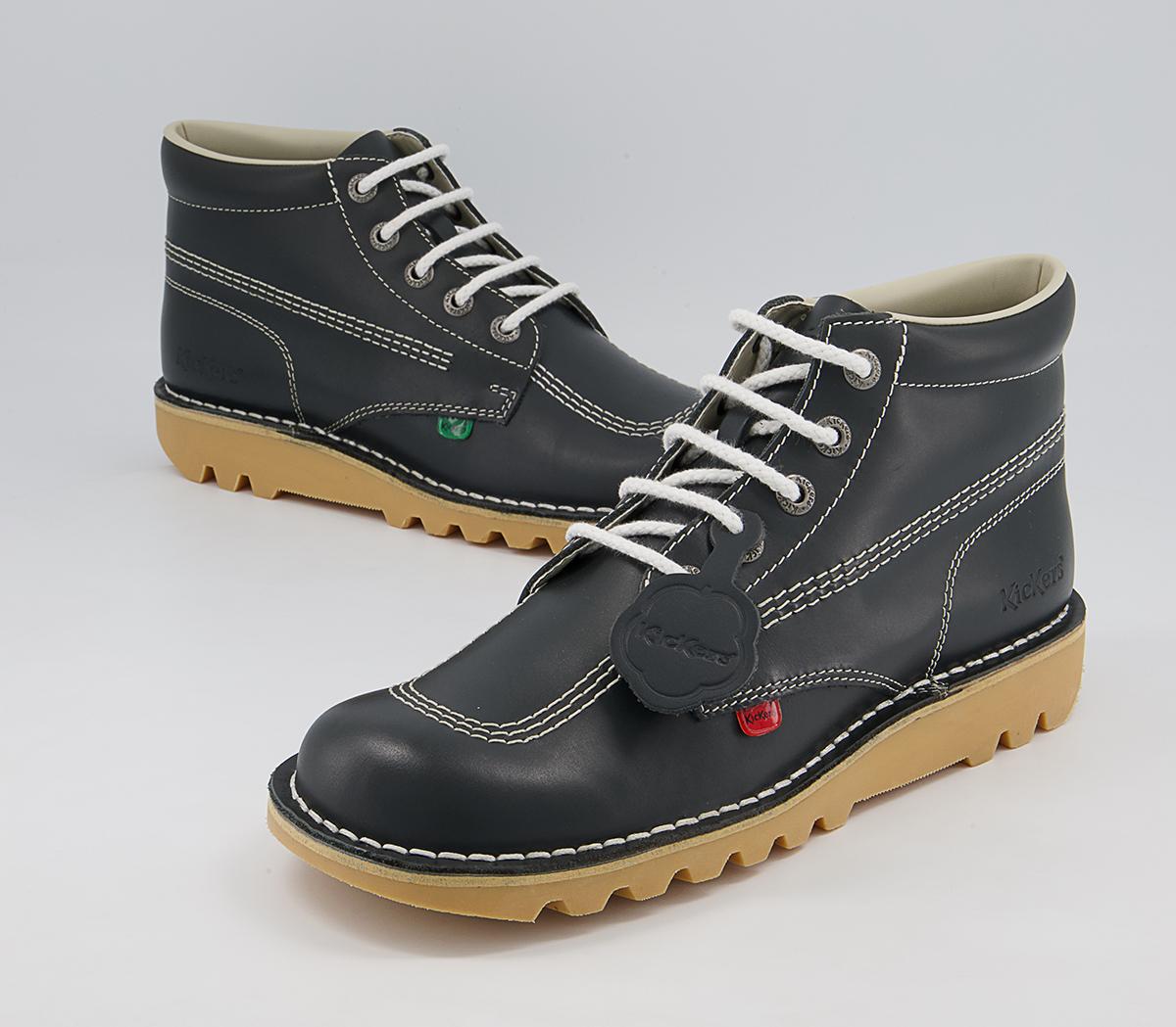 Kickers Kick Hi Boots M Navy - Men’s Boots