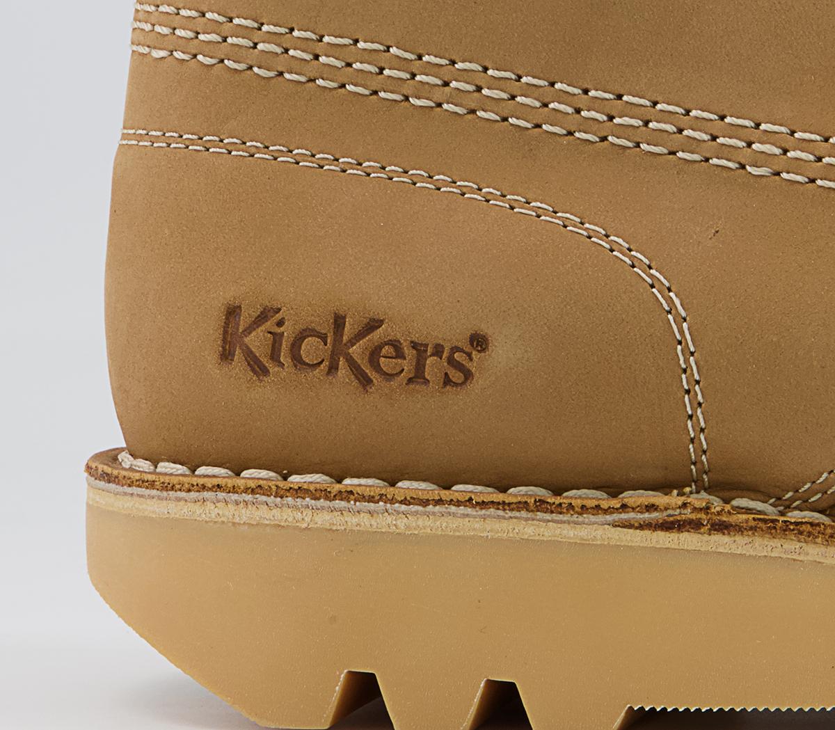 Kickers Kick Hi Boots M Tan Lt Cream - Men’s Boots