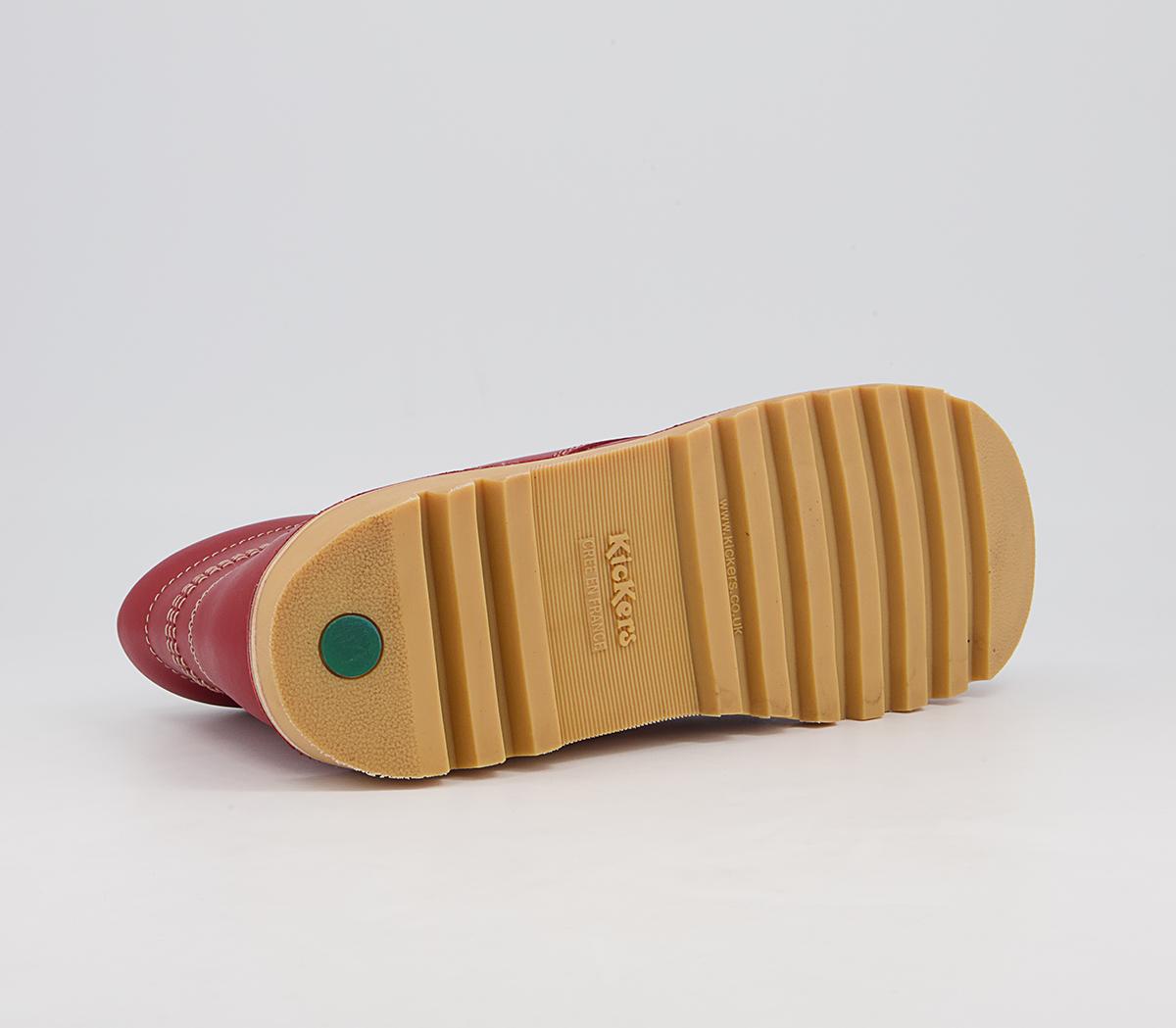 Kickers Kick Hi Boots M Red Lt Cream - Men’s Boots