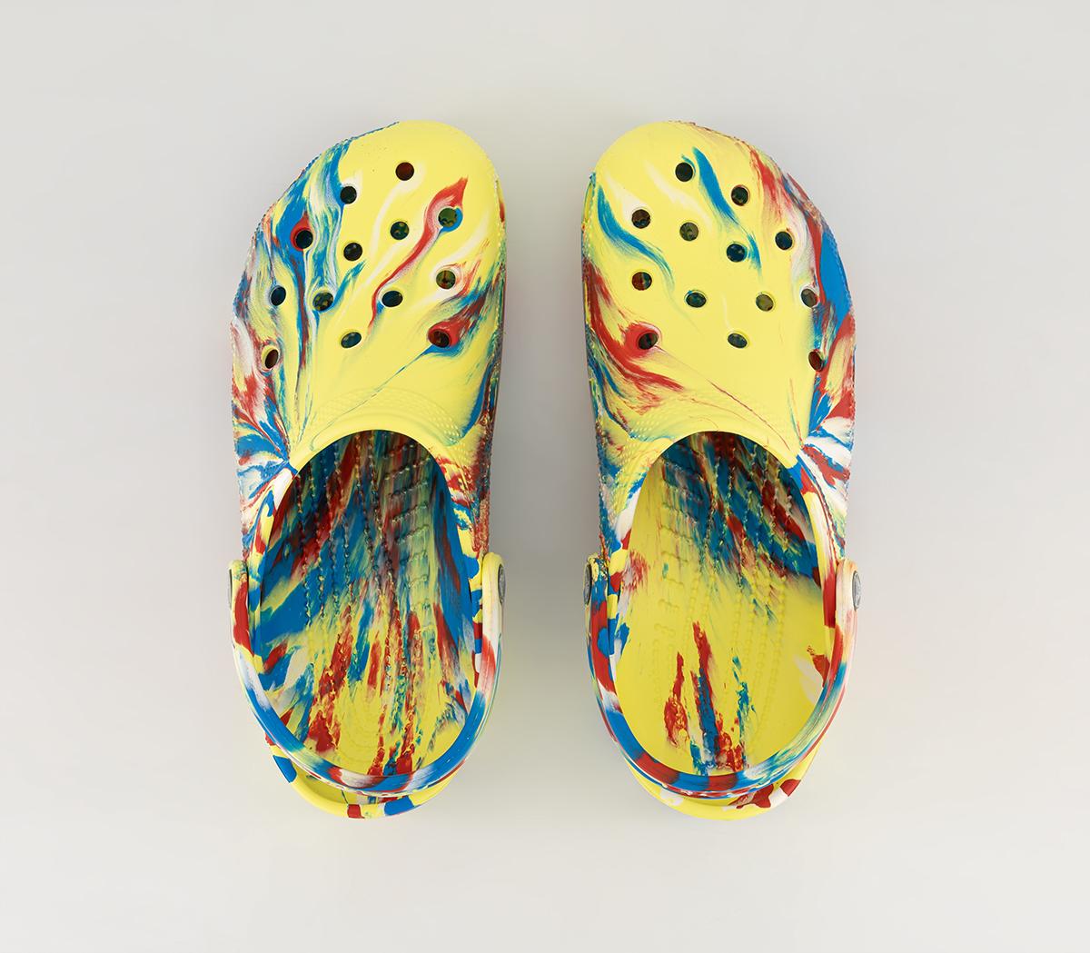 Crocs Classic Clogs M Sulphur Multi - Men's Casual Shoes