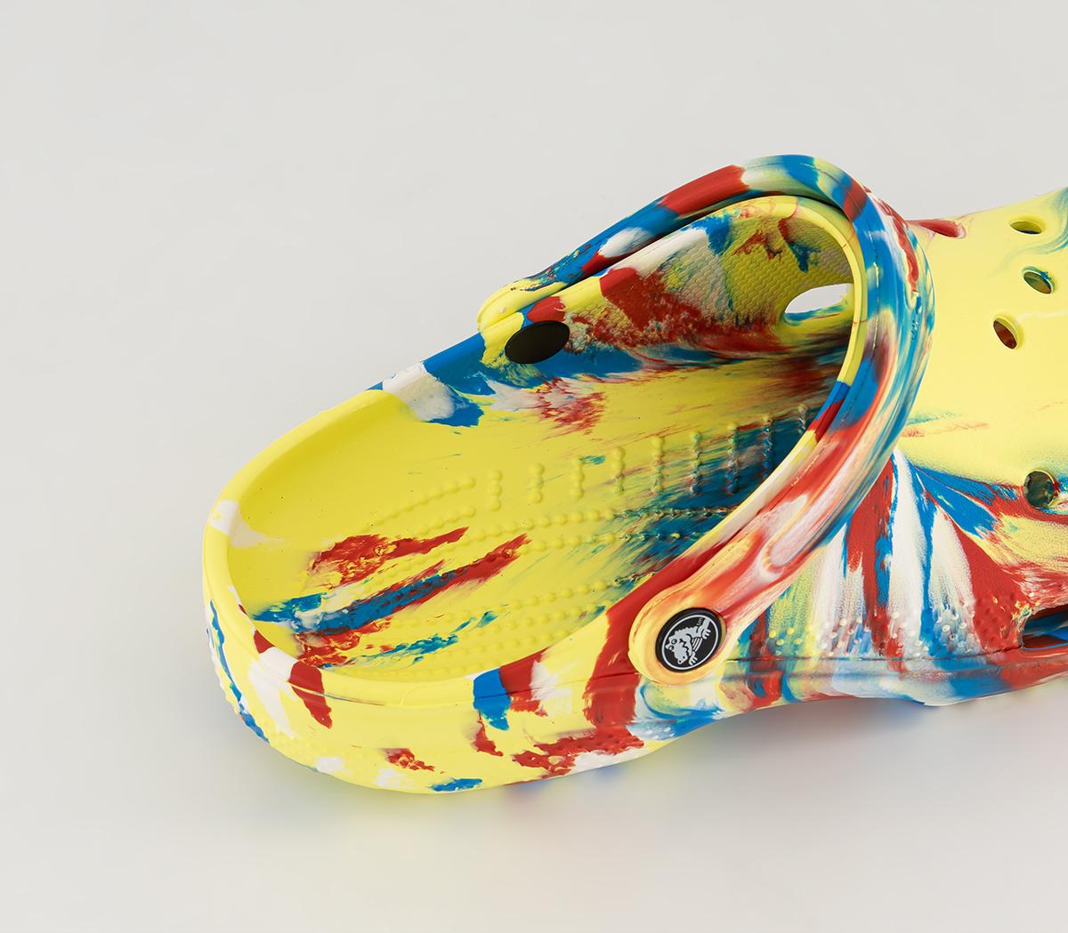 Crocs Classic Clogs M Sulphur Multi - Men's Casual Shoes