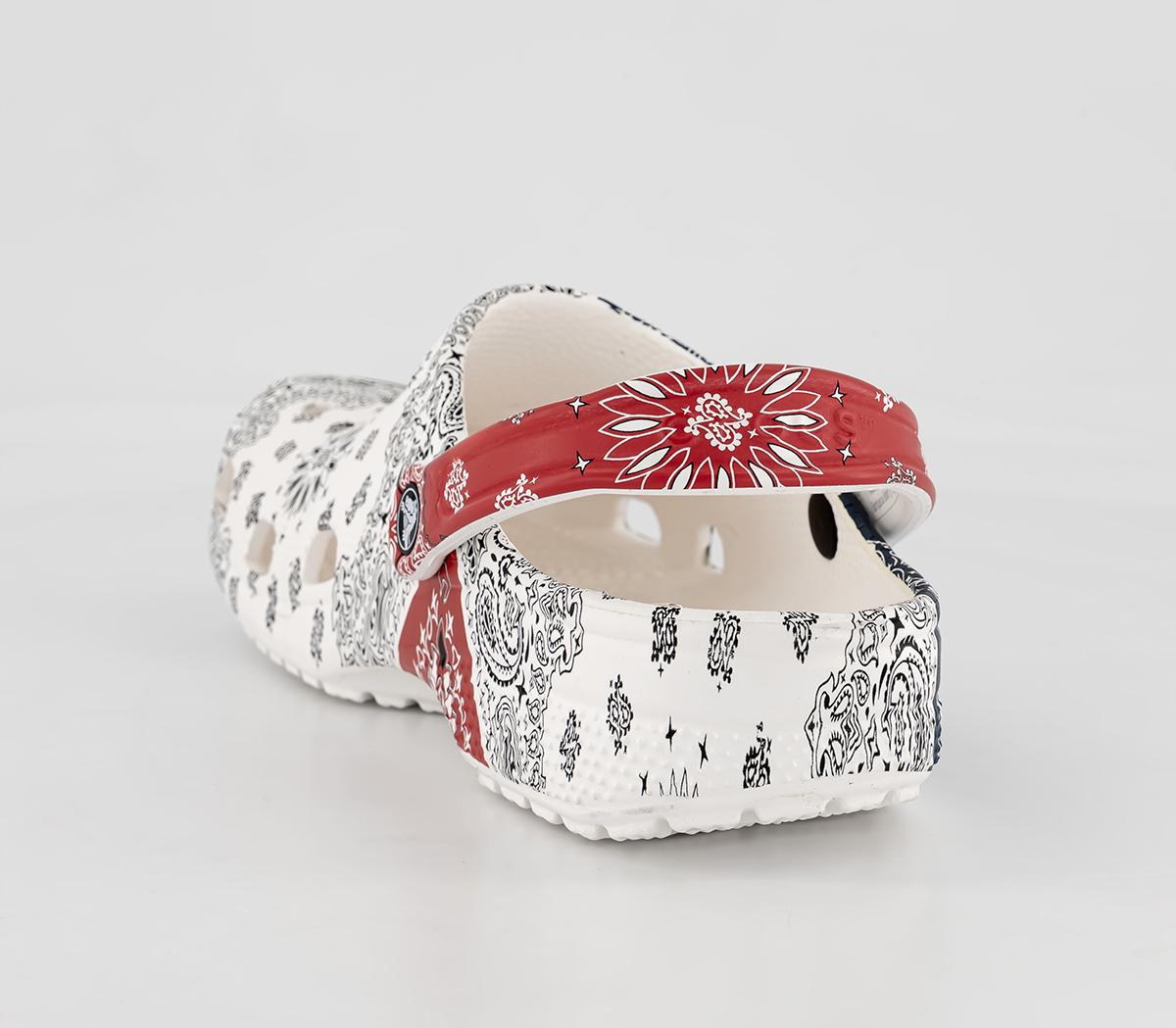 Crocs Classic Clogs Bandana Multi - Men's Casual Shoes