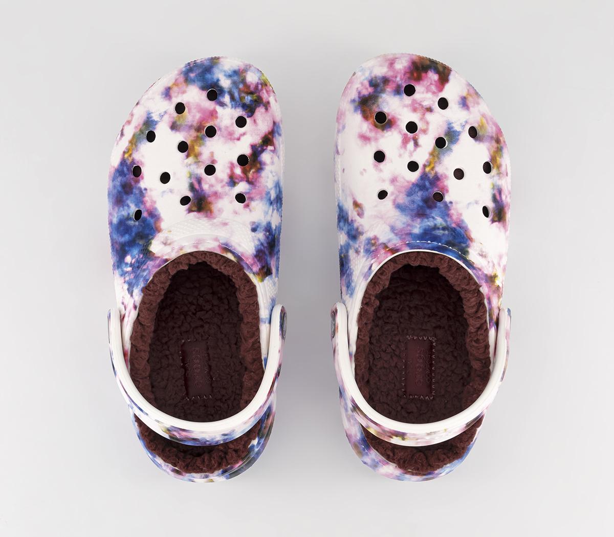 Crocs Classic Lined Crocs Garnet Multi - Flat Shoes for Women