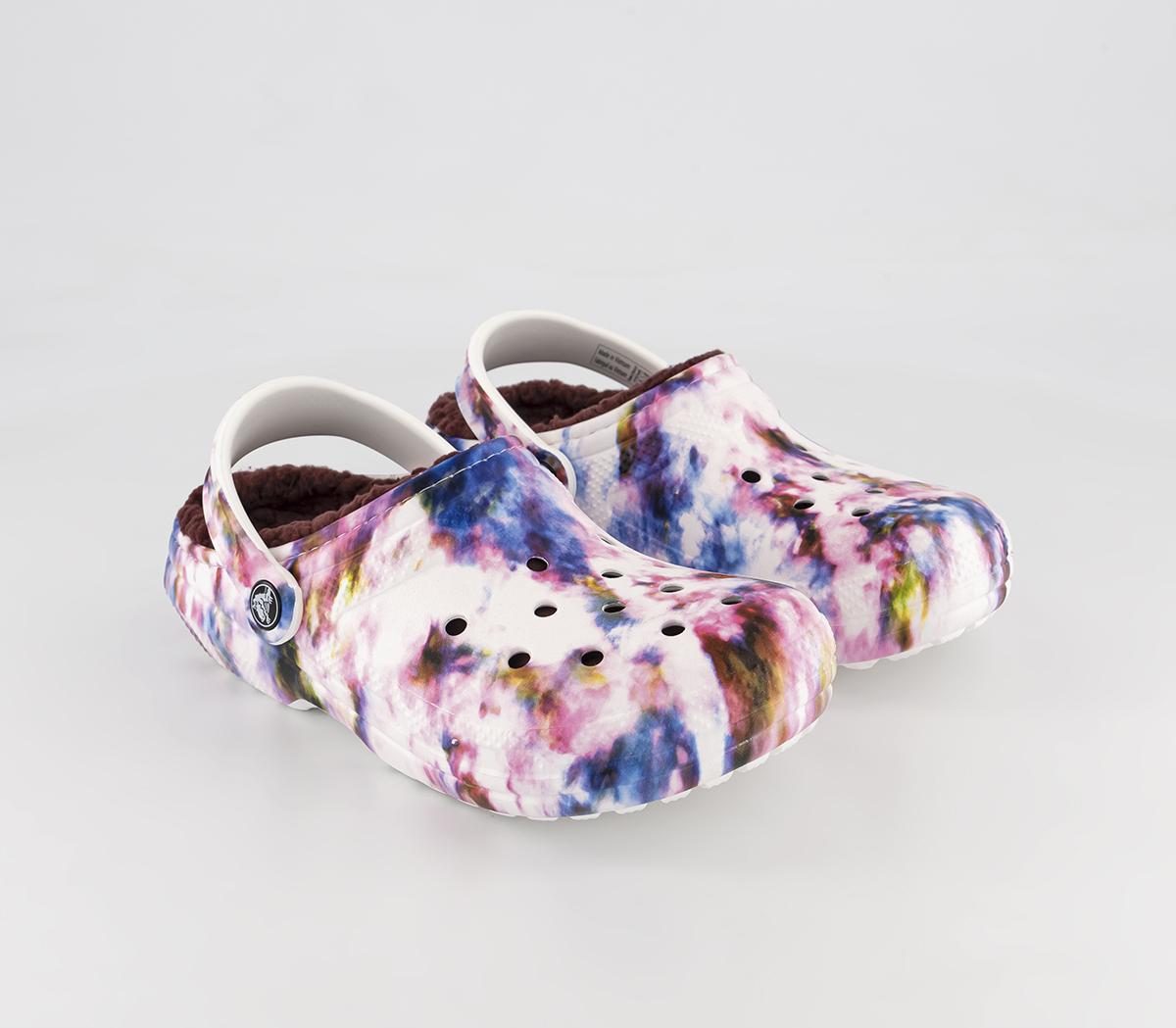 Crocs Classic Lined Crocs Garnet Multi - Flat Shoes for Women