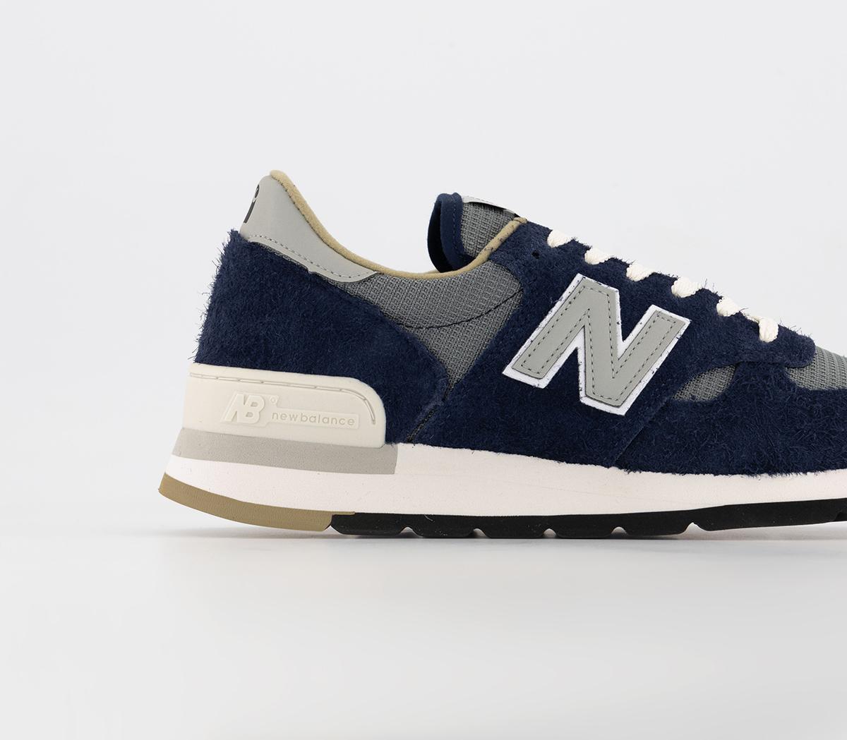 New Balance 990v1 Trainers Carhartt Dark Navy Gre - Men's Trainers