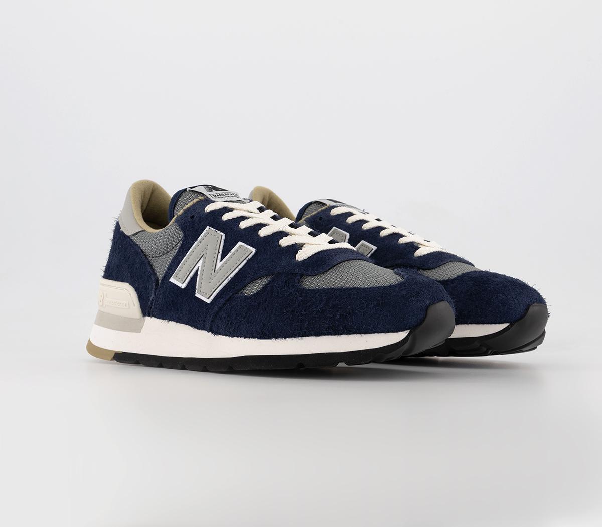 New Balance 990v1 Trainers Carhartt Dark Navy Gre - Men's Trainers
