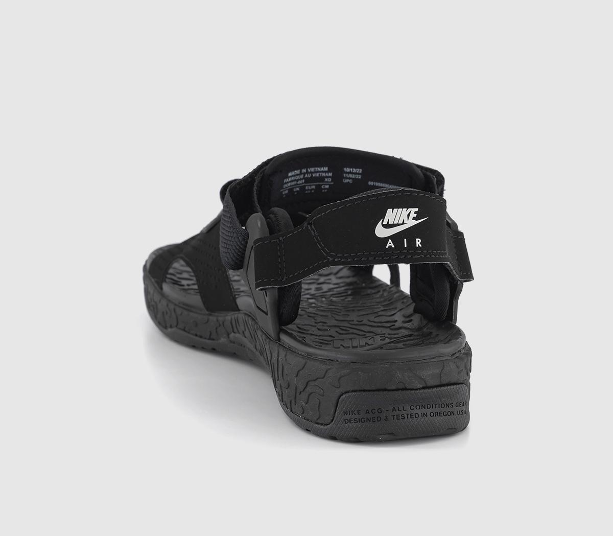 Nike ACG Air Deschutz Sandals Black Grey Fog Black Anthracite Dark Grey ...