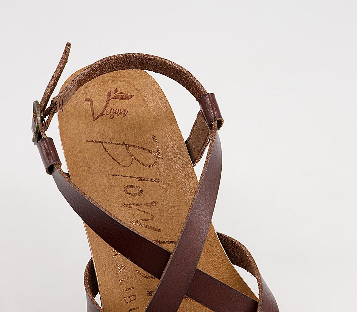 Blowfish Malibu Granola Sandals Whiskey Dyecut - Women’s Sandals