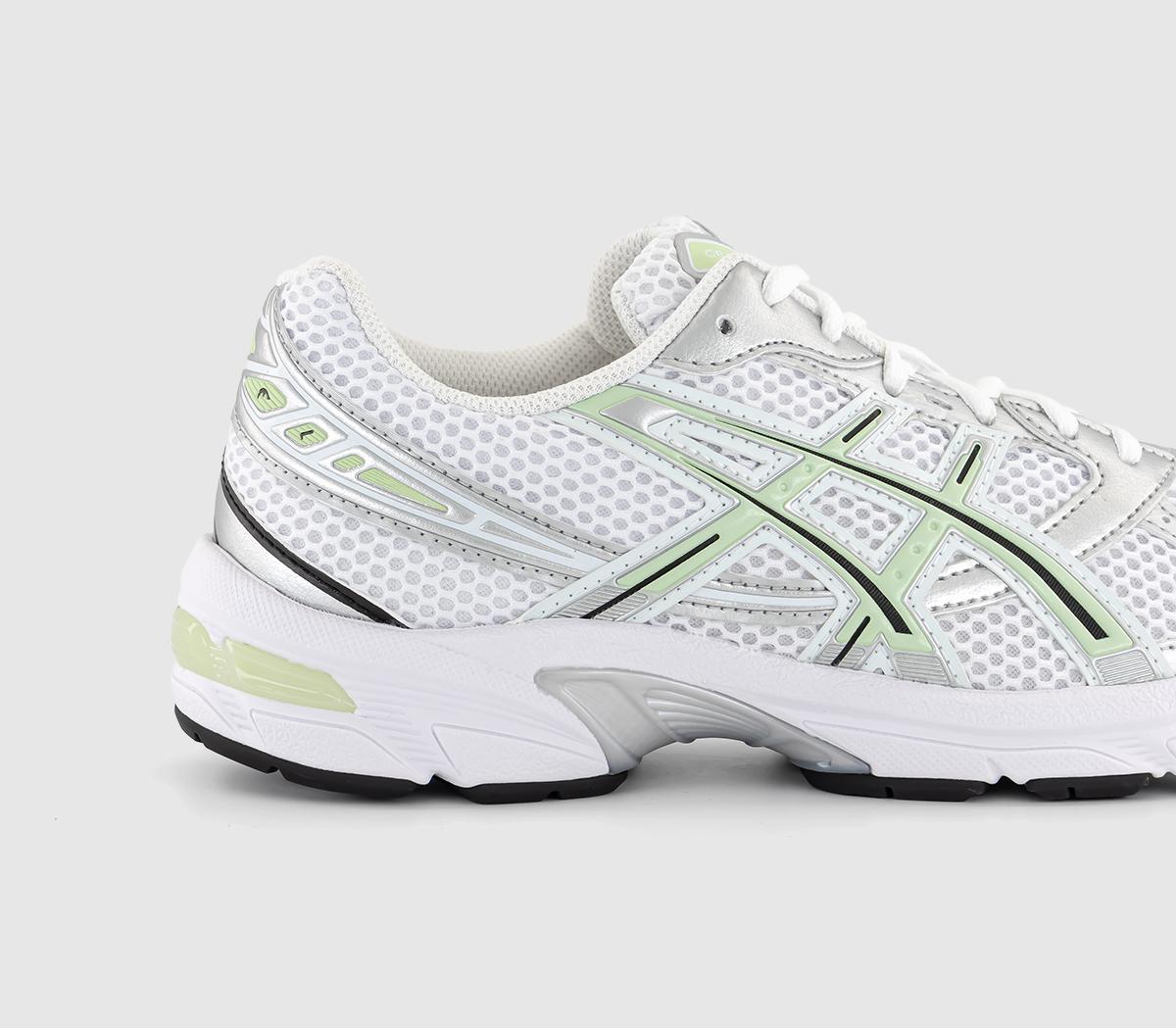 ASICS Gel 1130 Trainers White Jade Green - Women's Trainers