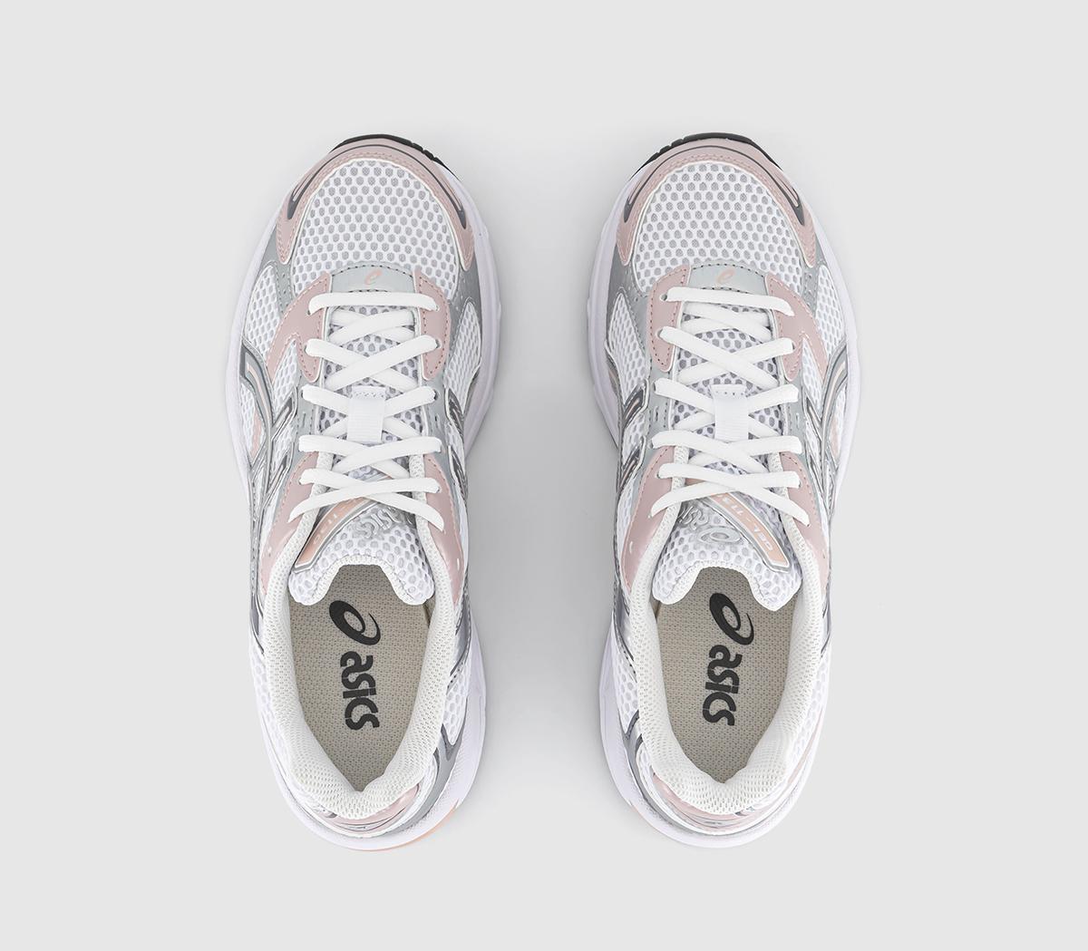 ASICS Gel 1130 Trainers White Neutral Pink - Women's Trainers | King's Cross