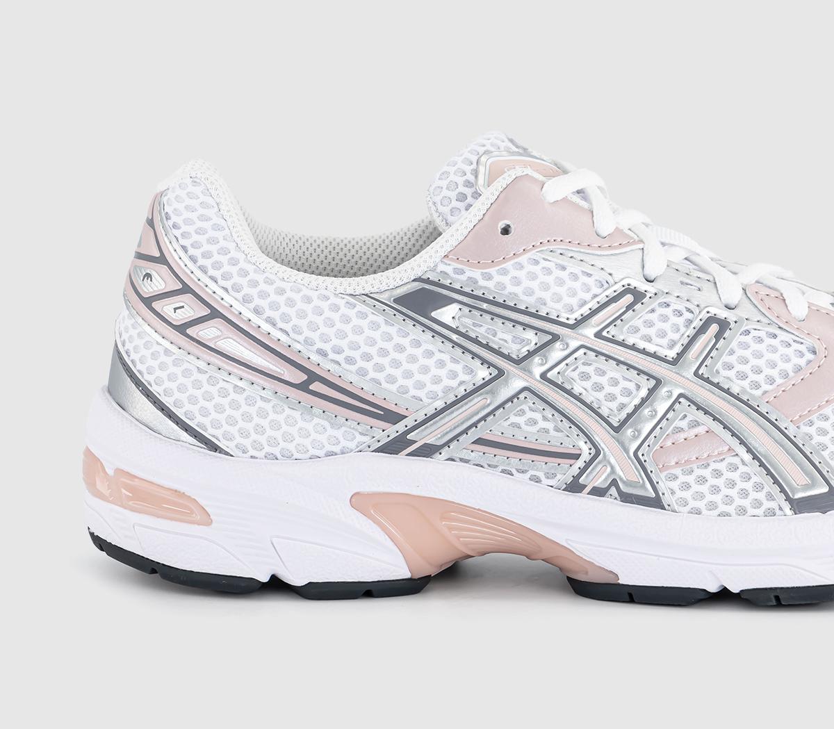 ASICS Gel 1130 Trainers White Neutral Pink - Women's Trainers