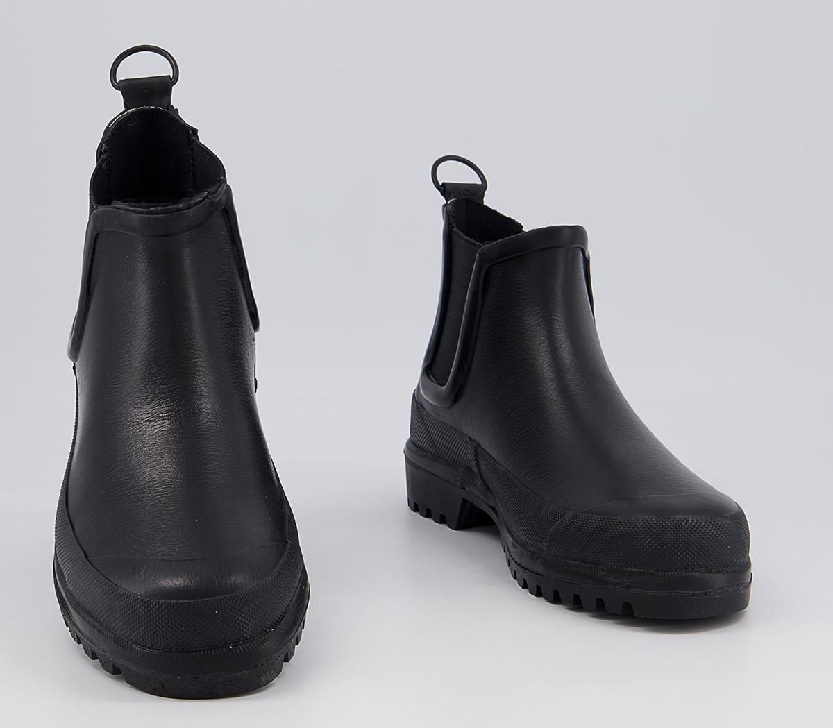 Stutterheim Rainwalker Chelsea Boots F Black - Women's Wellies