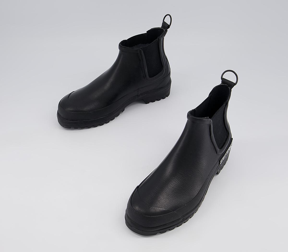 Stutterheim Rainwalker Chelsea Boots F Black - Women's Wellies