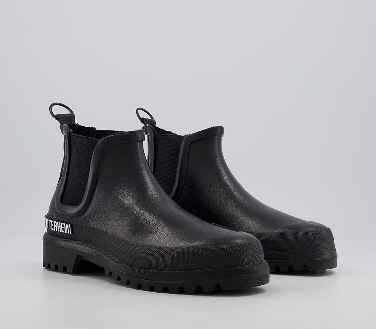 Stutterheim Rainwalker Chelsea Boots F Black - Wellies