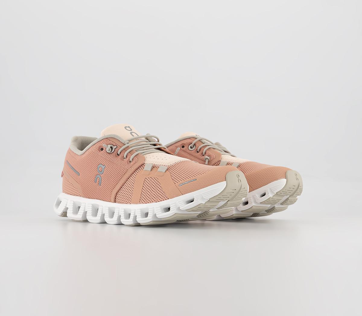 ON Cloud 5 Trainers Rose Shell F - Women's Trainers