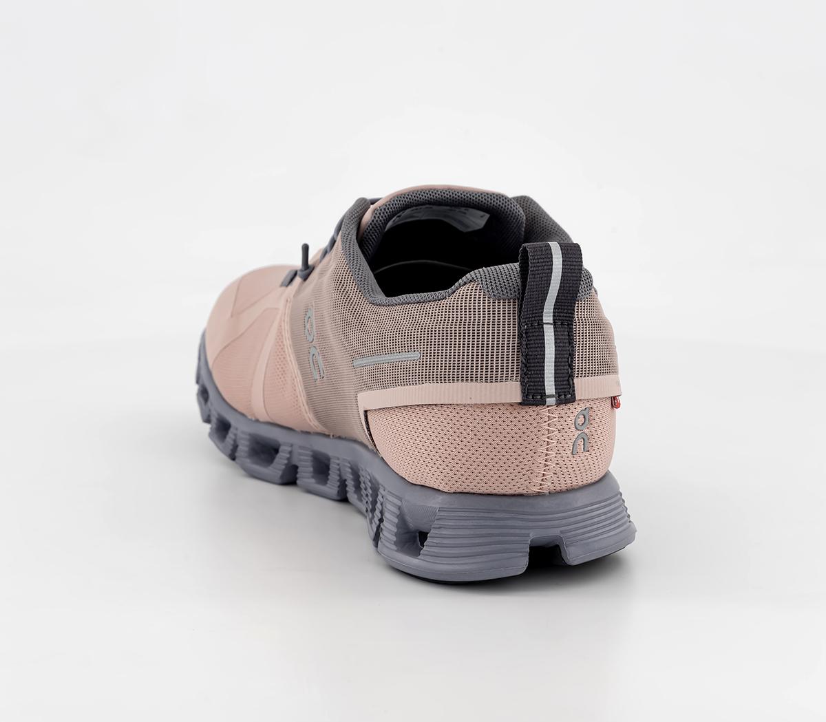 ON Cloud 5 Waterproof Trainers Rose Fossil F - Women's Trainers