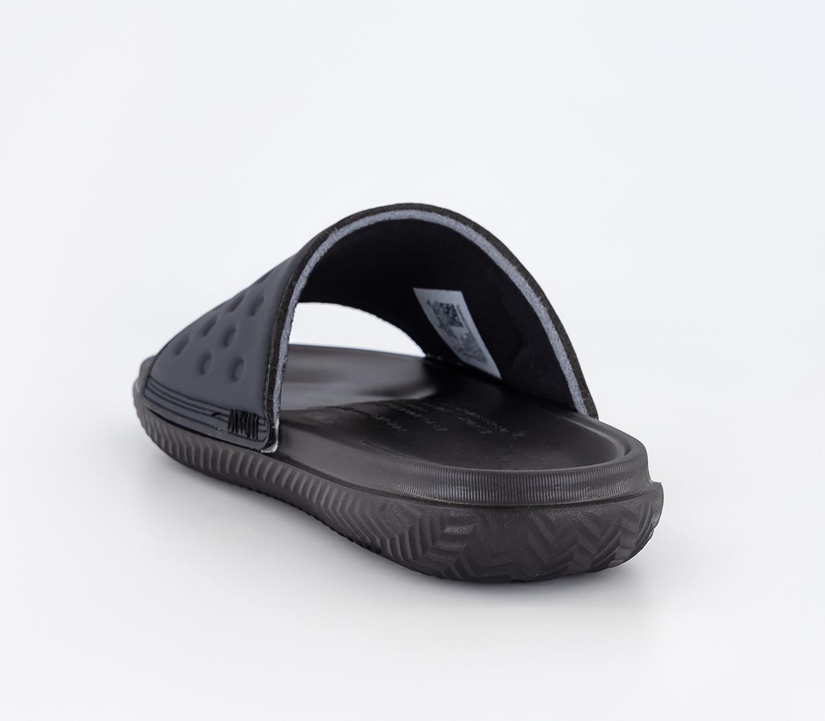 Jordan Jordan Play Sliders Anthracite University Red Black - Men’s Sliders