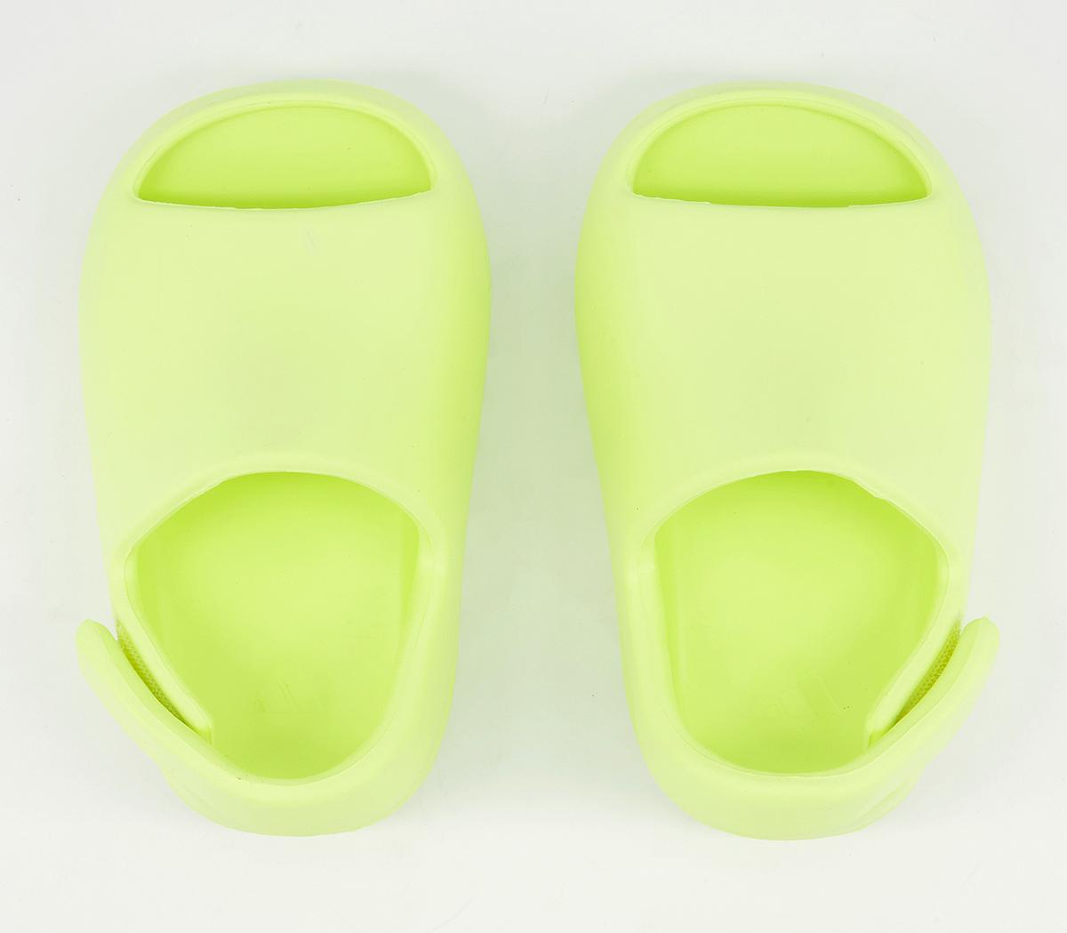 adidas Yeezy Yeezy Infant Slides Glow Green - Unisex