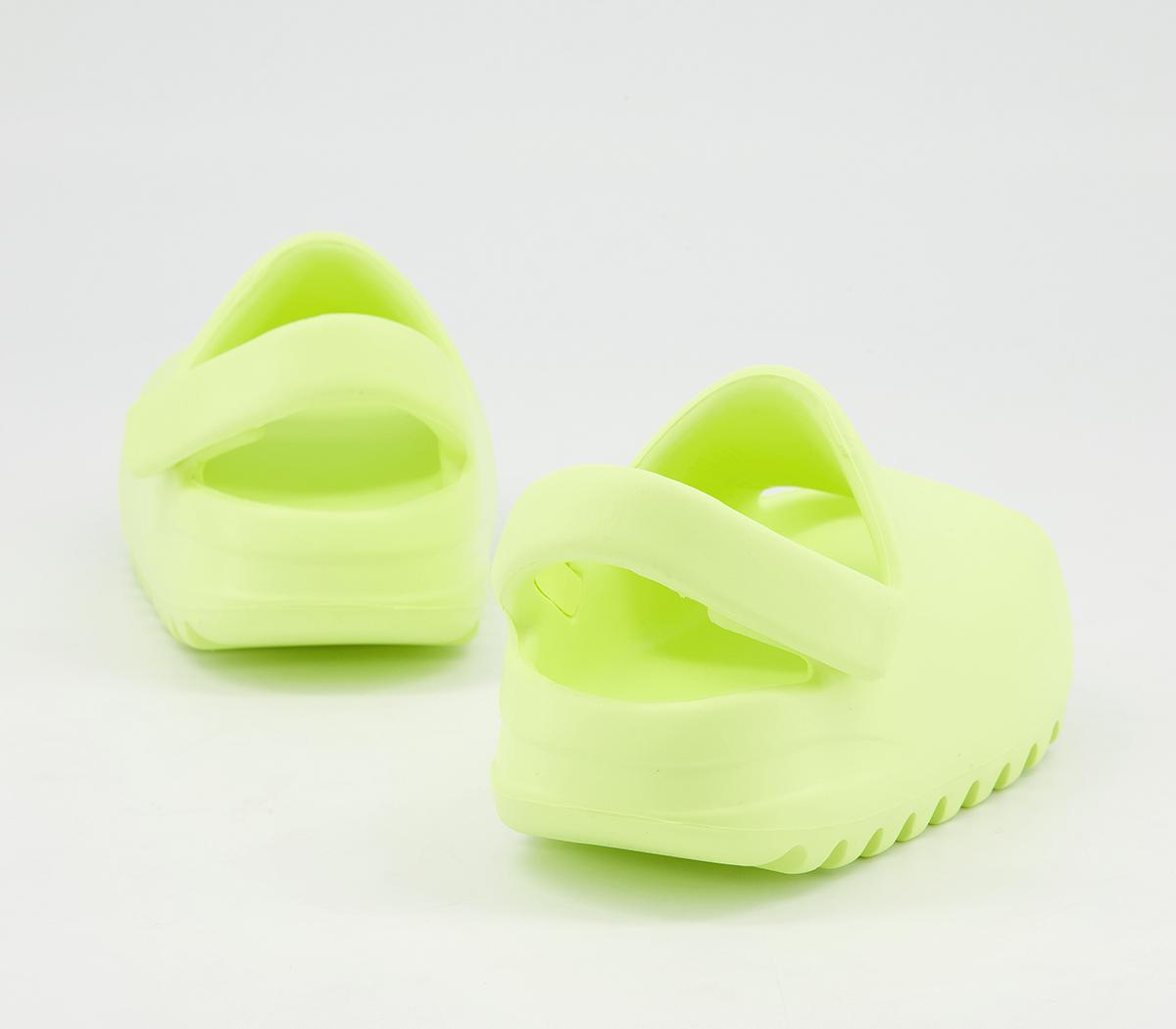 adidas Yeezy Yeezy Infant Slides Glow Green - Unisex