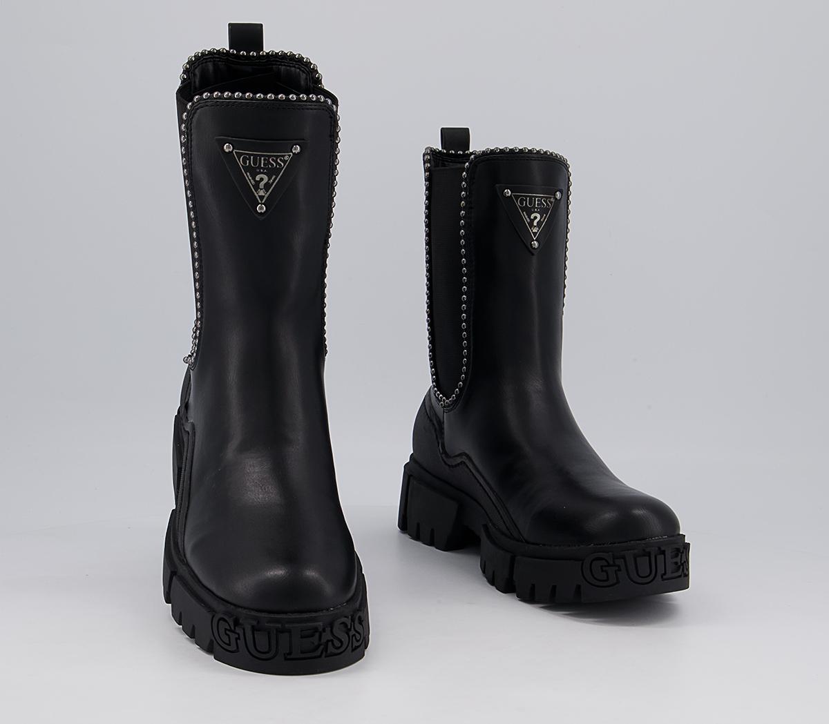 Guess Nahlla Chelsea Boots Black - Women's Chelsea Boots