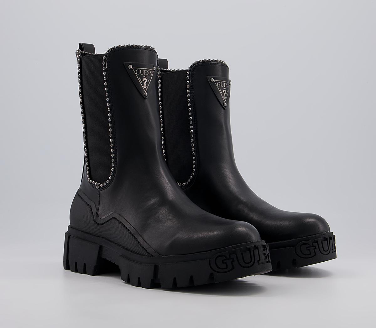Guess Nahlla Chelsea Boots Black - Women's Chelsea Boots