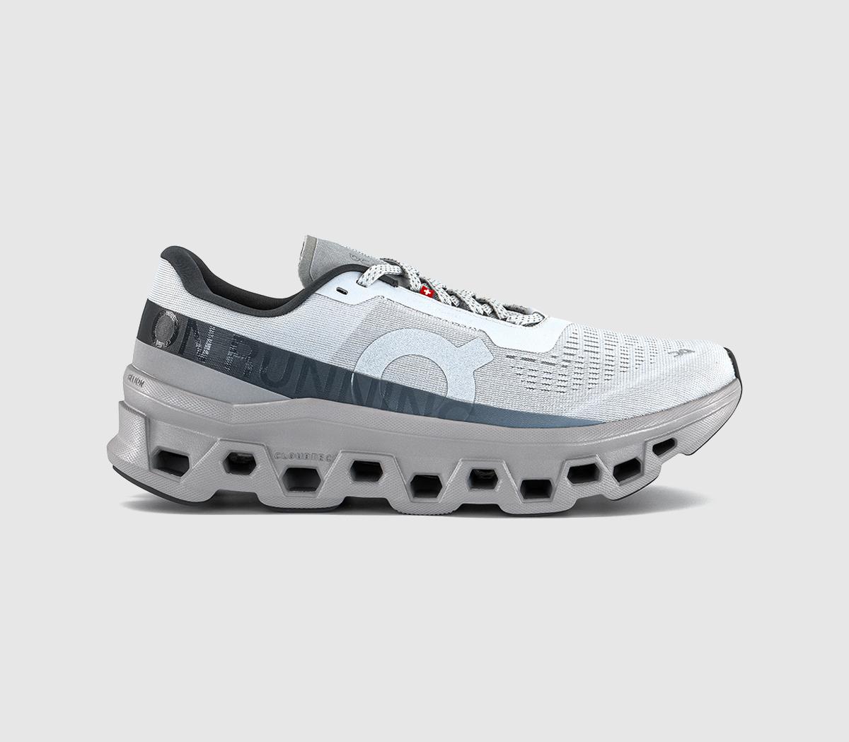 Click here for ON Cloudmonster Trainers Glacier Alloy In Grey  8 prices