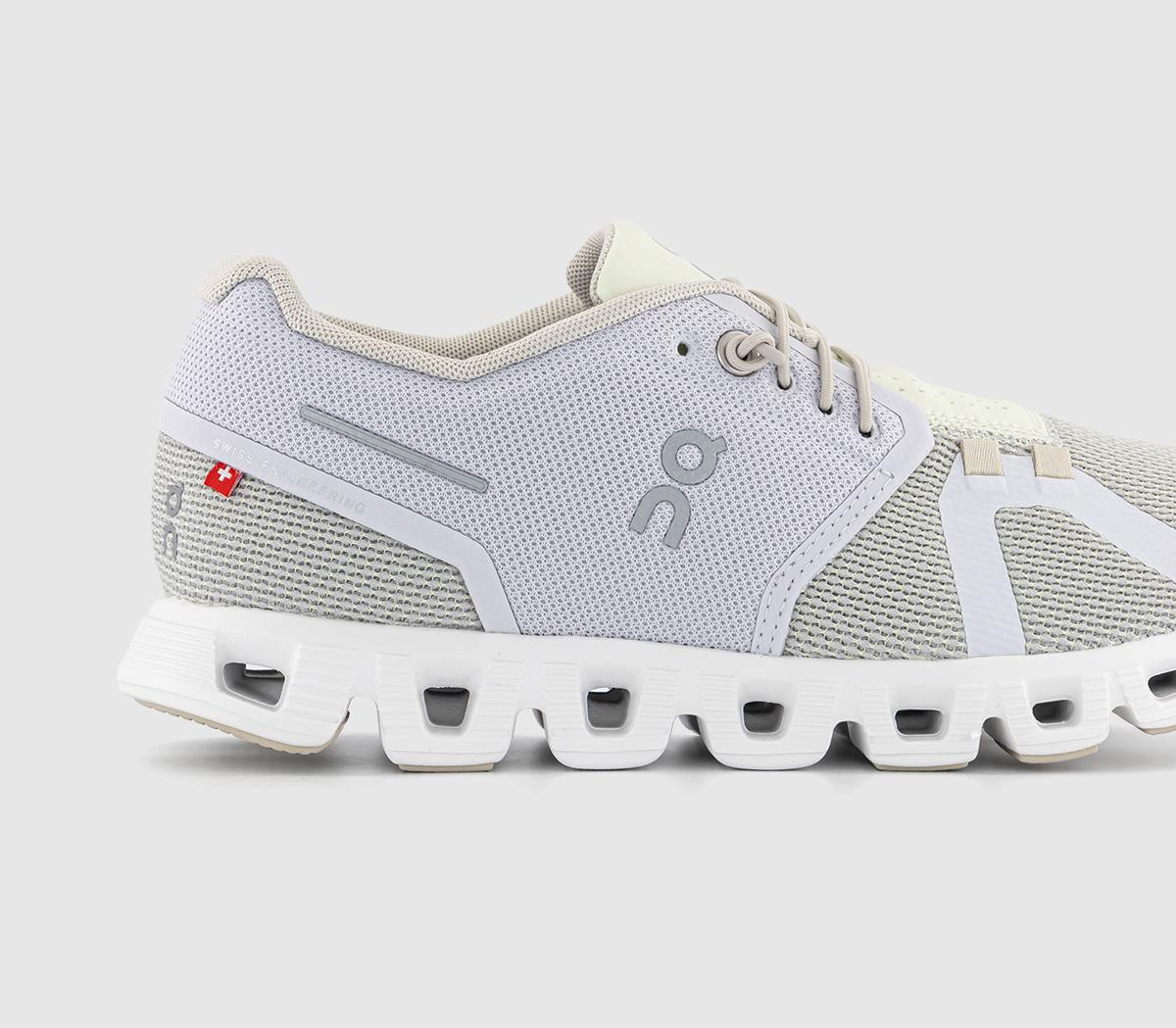 ON Cloud 5 Combo Trainers Lavender Aloe F - Women's Trainers