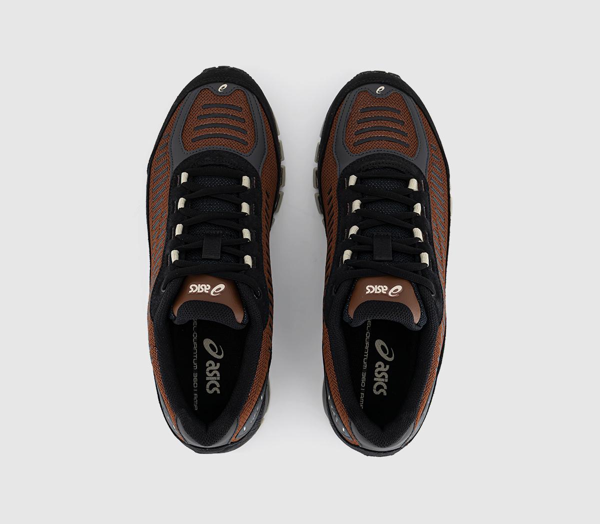 ASICS Gel Quantum 360 Trainers Reddish Brown Black - Men's Trainers